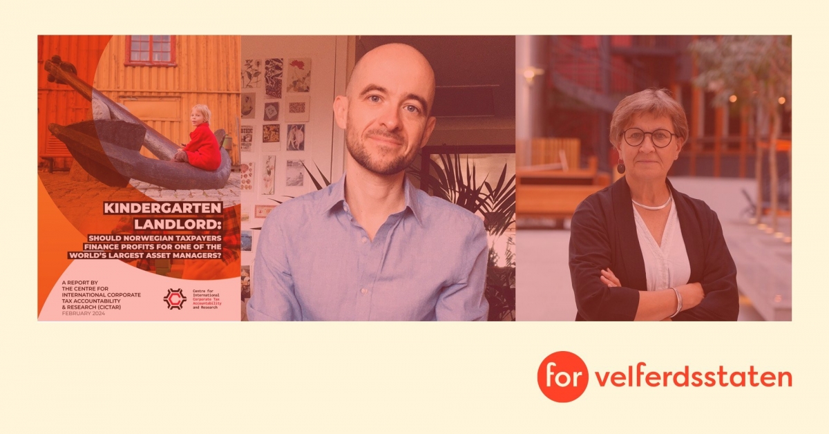 Panelsamtale med For velferdsstaten - Tax Justice Norge